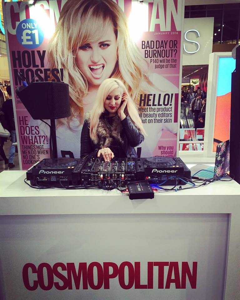 Looking for a Female DJ in London? Branded In Store DJs